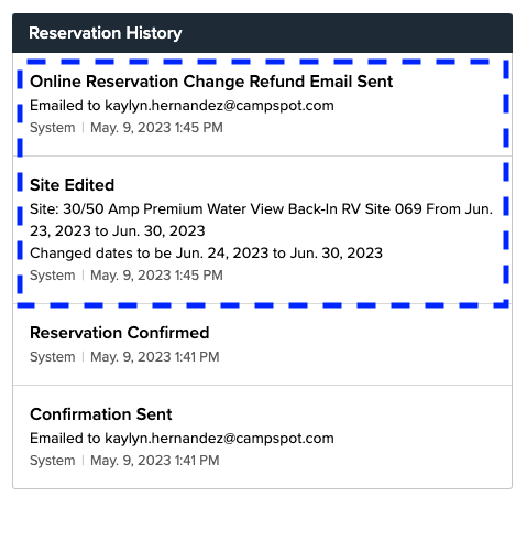 Online Reservation Changes: Setup & FAQ